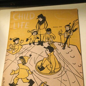 Vintage Child Life Magazine Activity Book 1960s - Etsy