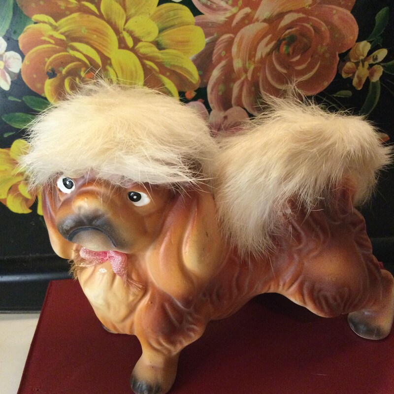 Kitsch Dog Figurine - Etsy