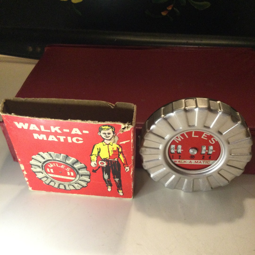 Vintage Chadwick Miller Walk a Matic Pedometer in Original Box - Etsy