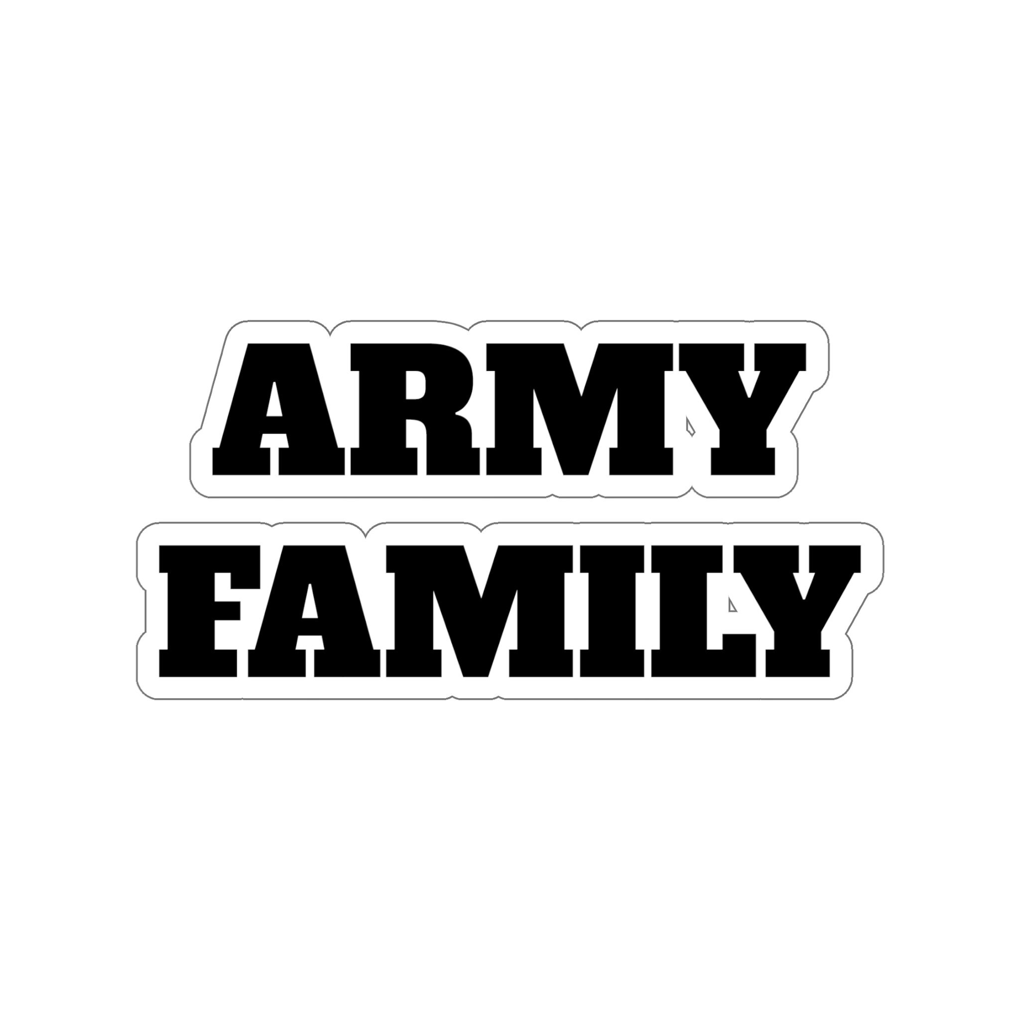 Army Family Sticker - Etsy