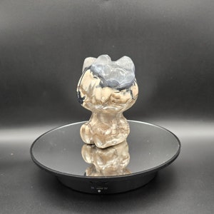 Hello Kitty Uv-reactive Volcanic Agate Banded Crystal Reiki Healing - Etsy