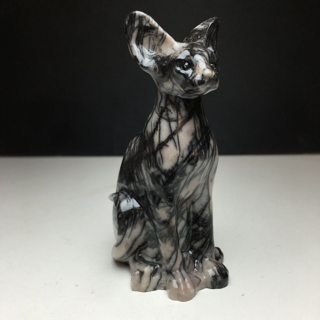 Picasso Jasper Cat Picture Jasper Cat Yooperlite Stone Cat. - Etsy