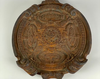 Rare Wonderful Antique Cast Iron Wall Plaque Decor Roman Scene - Etsy