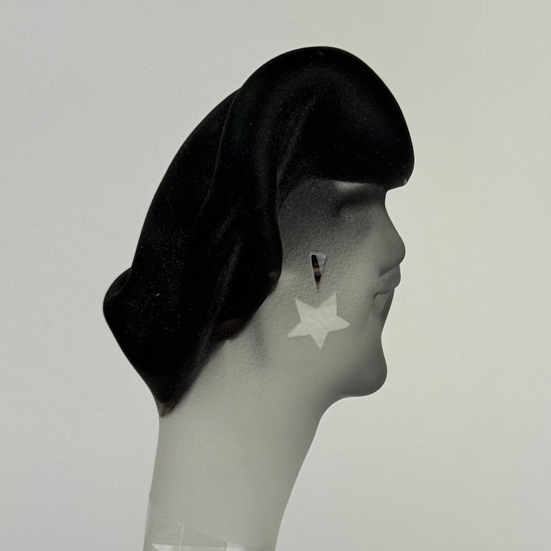 Rare Fellerman & Raabe Art Glass Sculpture of Elongated - Etsy