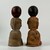 Pair of Vintage Folk Art Wooden Carnival Target Dressed up Dolls, Set 1 ...