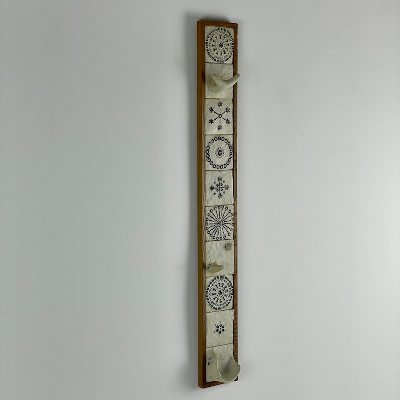 Astounding Signed Ceramic Tile Sculpture With Protruded - Etsy