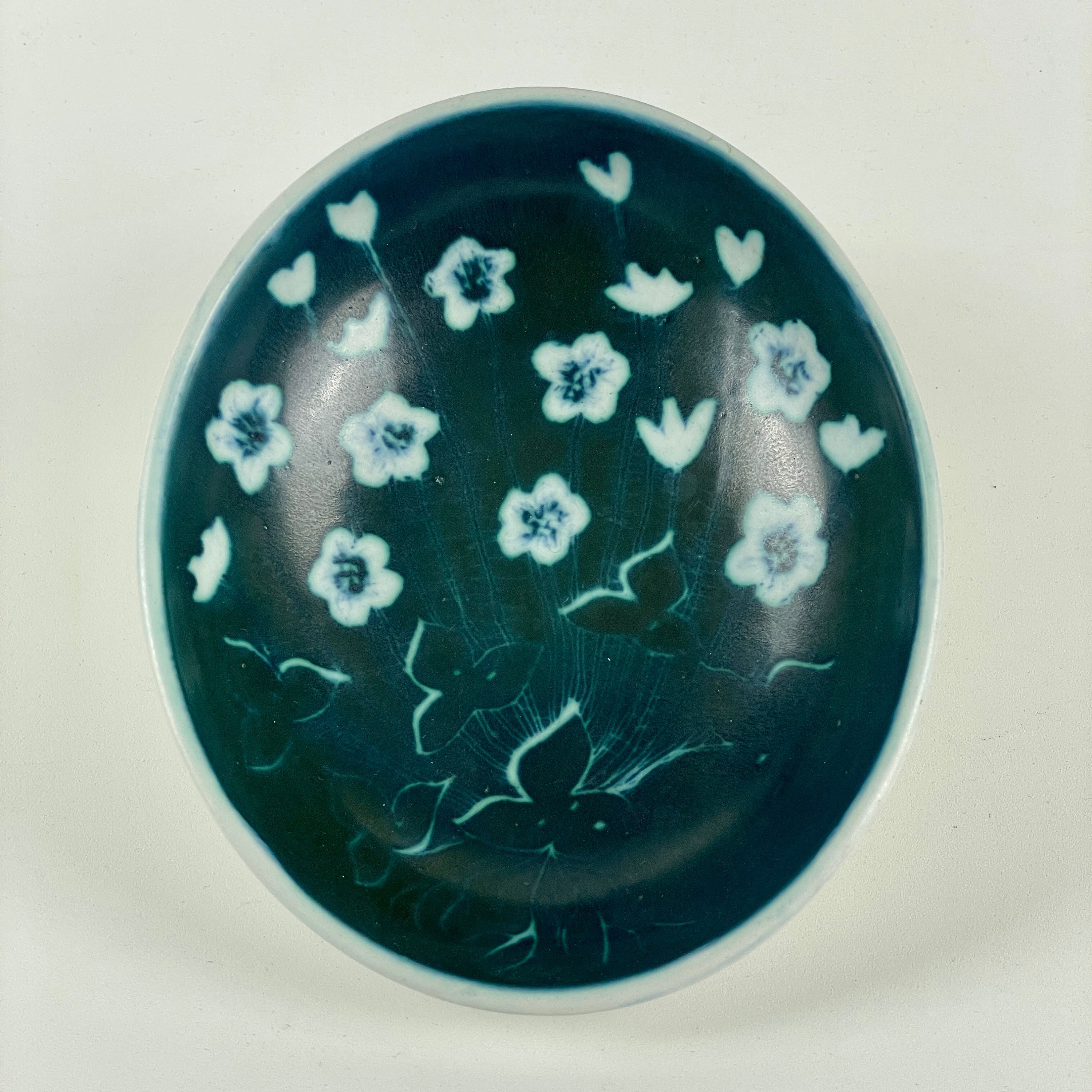 Mid-century Modern Green & White Studio Pottery Bowl, Hertha Bengtson for Rorstrand - Etsy