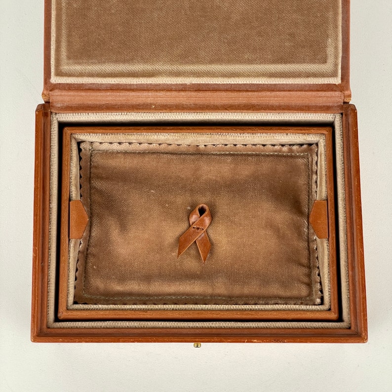 Asprey & Garrard Vintage Small Leather Jewelry Box With - Etsy