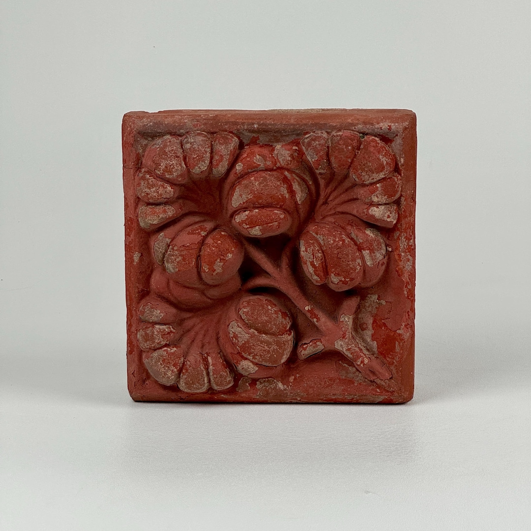 Early 20th Century Architectural Salvage Terra Cotta Large Exterior ...