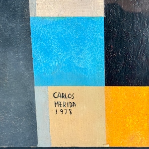 Carlos Merida Original Oil Painting on Board - C1978 - Etsy