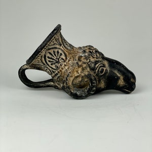 Marvelous & Rare Vintage Ram-head Rhyton Ceramic Sculpture - Etsy