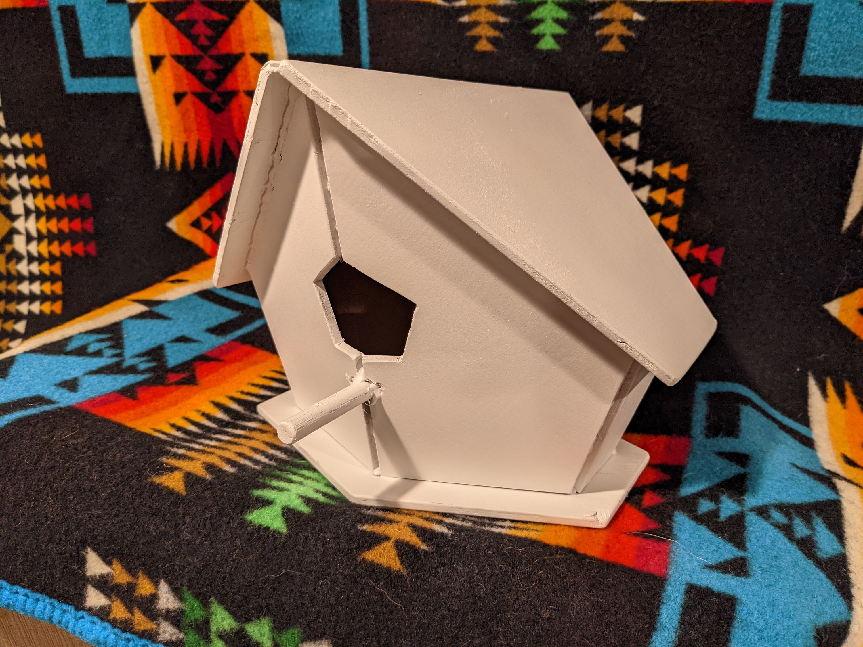 Hexagon Birdhouse Printable Templates, and Detailed Assumably ...