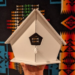 Hexagon Birdhouse Printable Templates, and Detailed Assumably ...