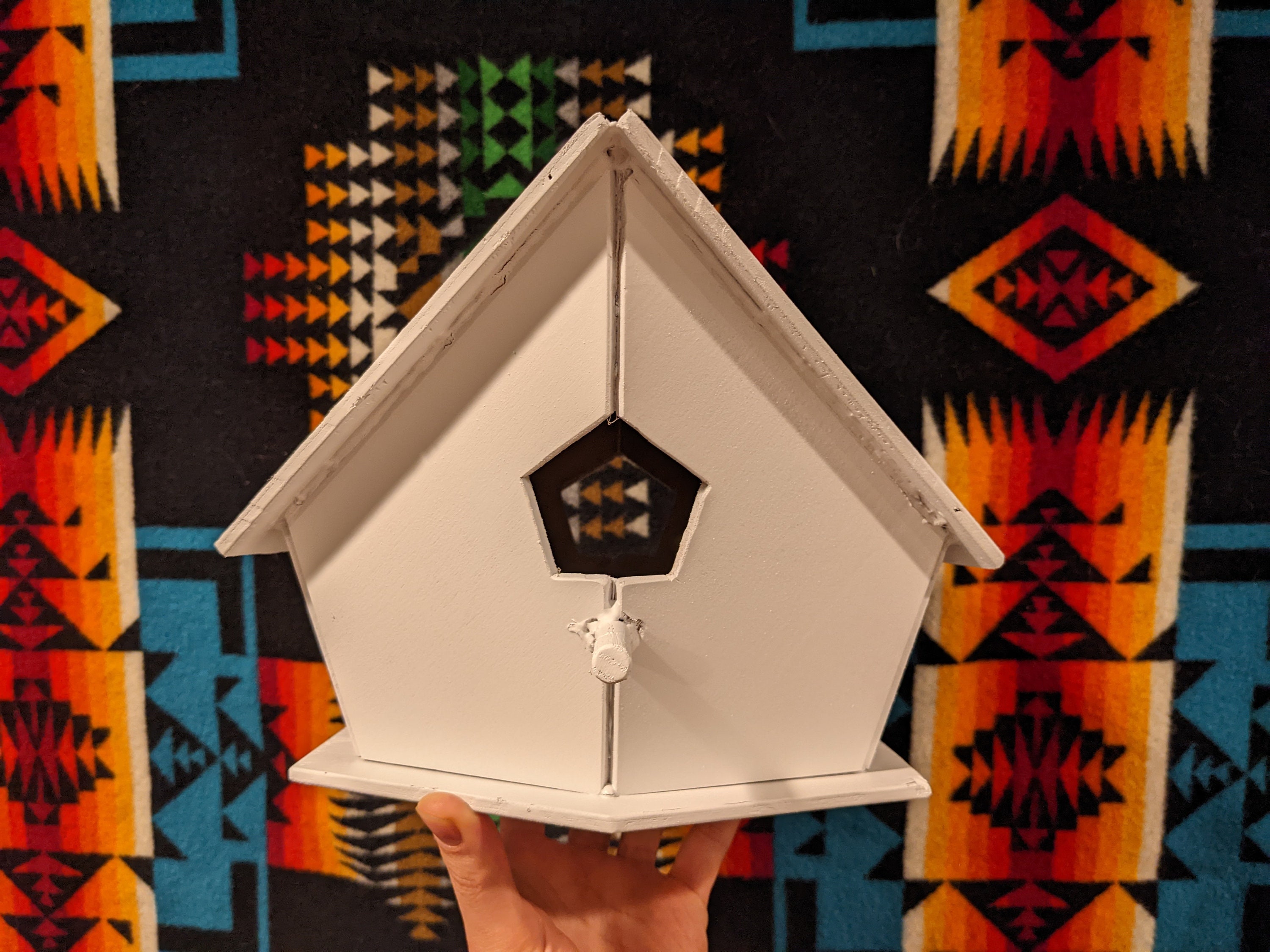 Hexagon Birdhouse Printable Templates, and Detailed Assumably ...