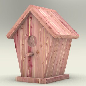 Super Easy Cedar Birdhouse Build Plans (download) - Etsy