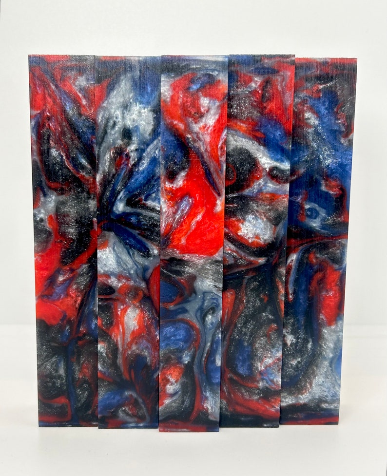 Captain America Alumilite Pen Blank Etsy
