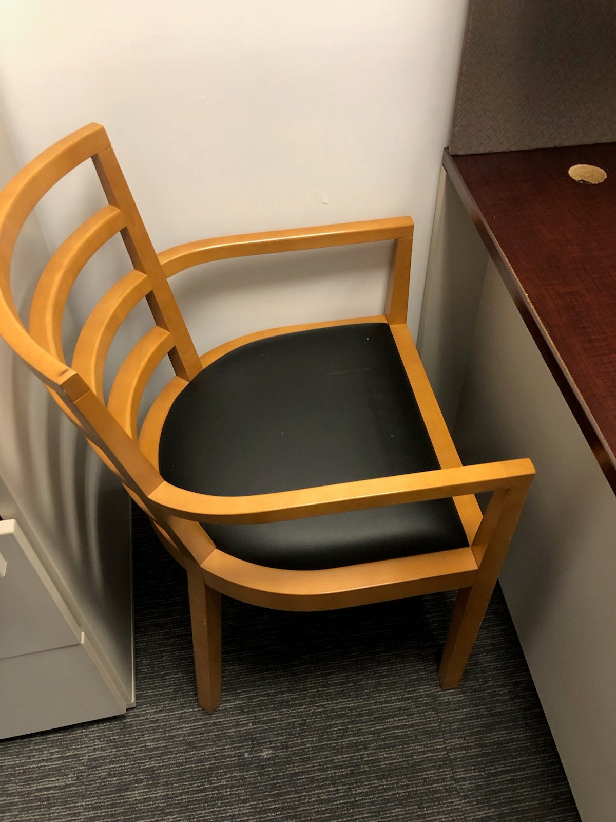 Knoll Studio 1991 Raul De Armas Mid-century Modern Leather Upholstered ...