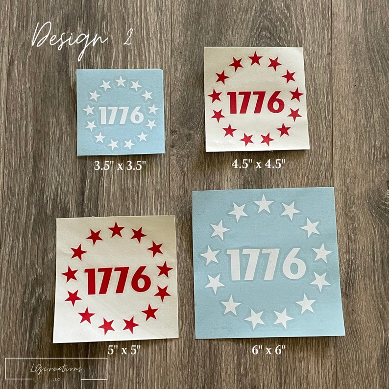 1776 *DECAL* - Etsy