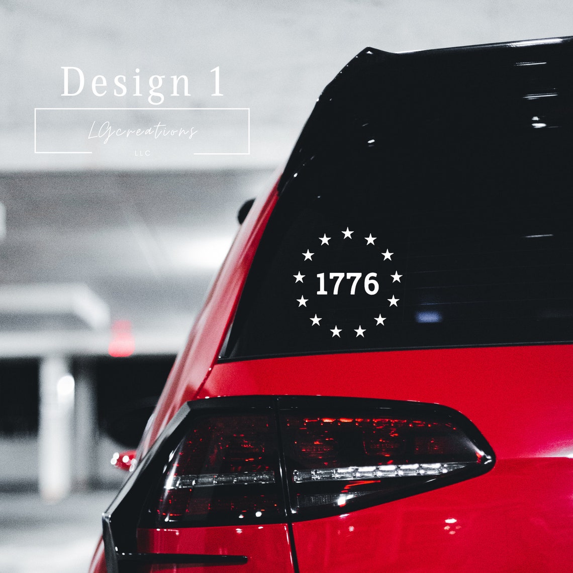 1776 *DECAL* - Etsy