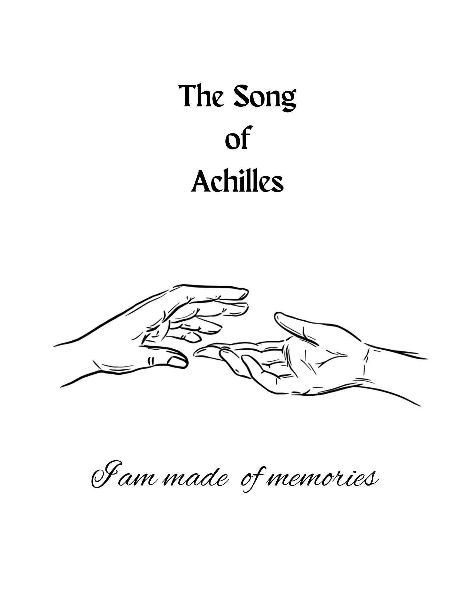 The Song of Achilles Poster, Book Lover Gift Song of Achilles Print ...