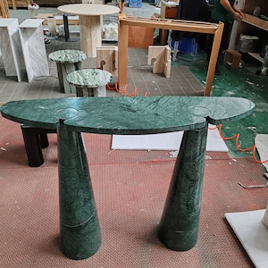 Custom Made Marble Console Table - Size of Your Choice - Etsy
