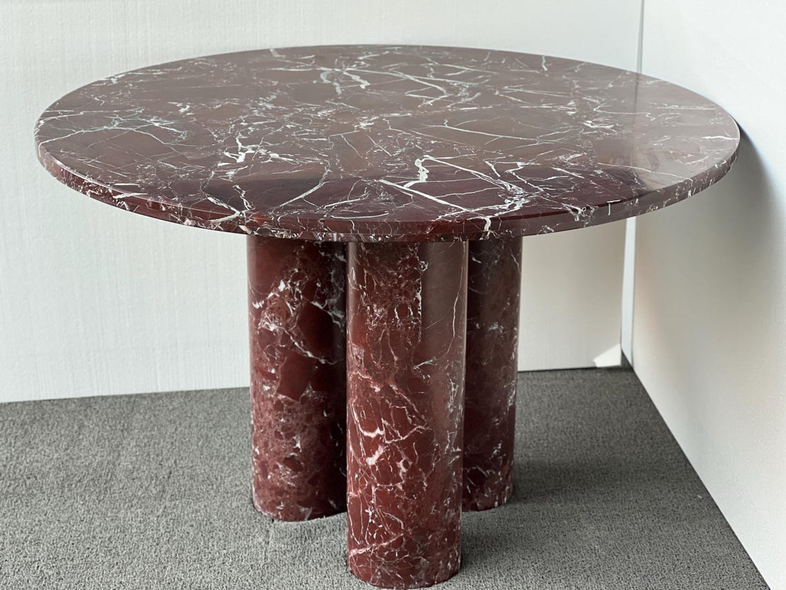 Customisable Marble Dining Table - Size of Your Choice - Etsy