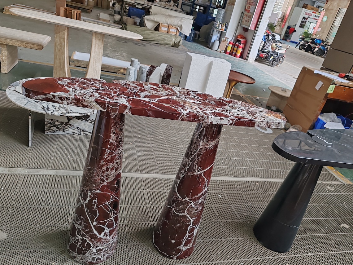Custom Made Marble Console Table - Size of Your Choice - Etsy