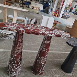Custom Made Marble Console Table - Size of Your Choice - Etsy