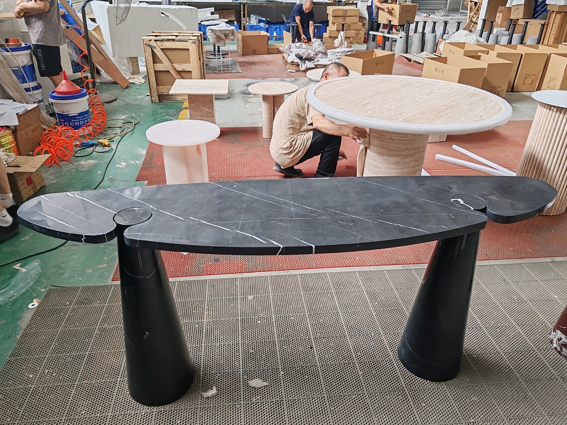 Custom Made Marble Console Table - Size of Your Choice - Etsy