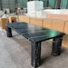Customisable Black Marble Dining Table - Etsy