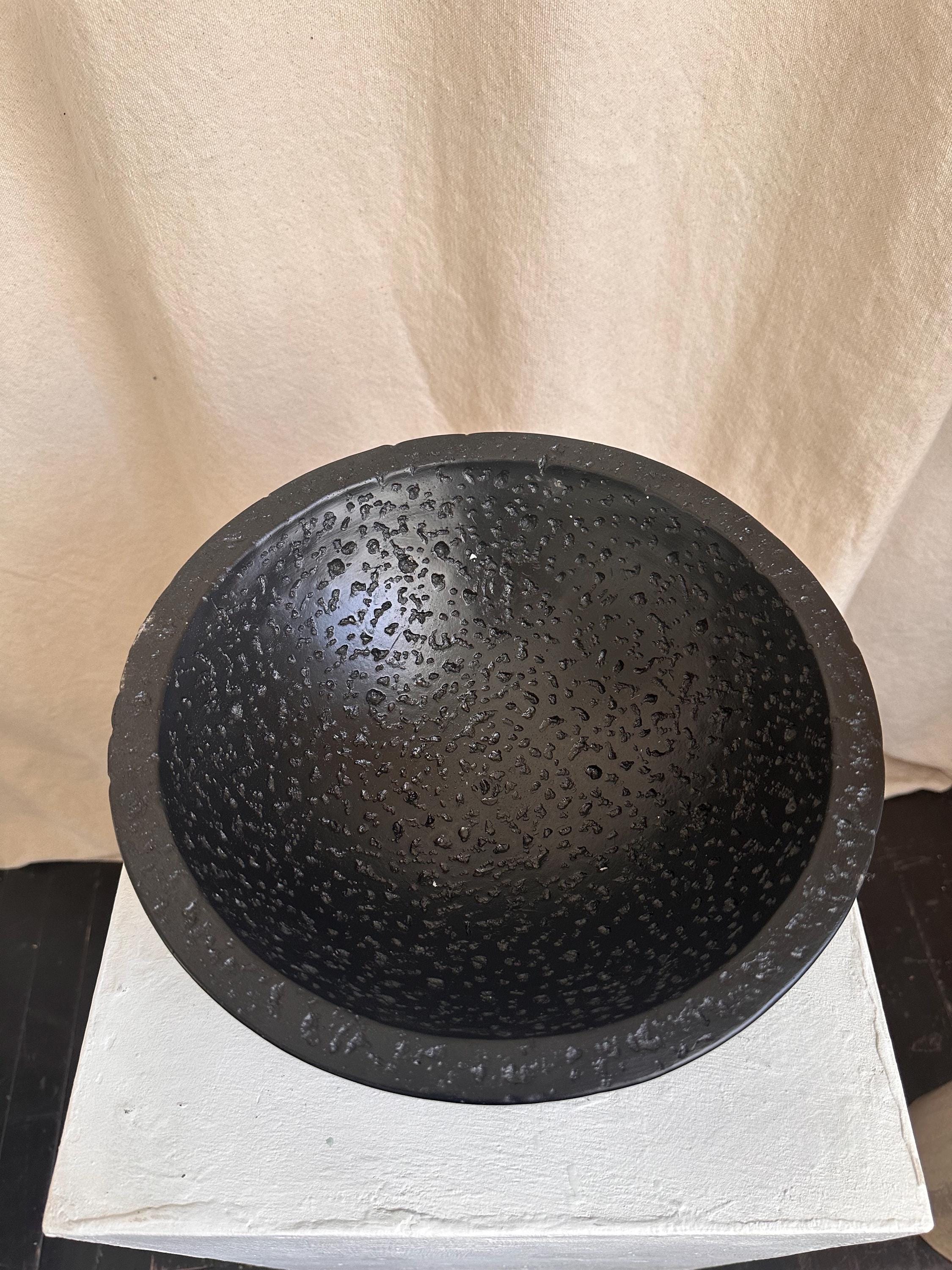 Sculptural Lava Stone Fruit Bowl | Volcanic Stone Bowl | Decorative ...