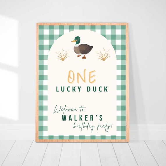 Duck Hunting Theme Party