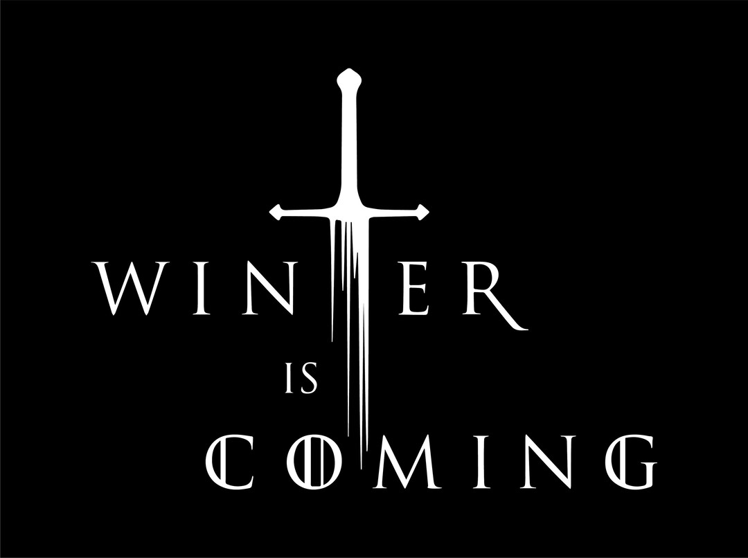 Winter is Coming GOT Vinyl Decal - Game of Thrones Vinyl Decal Stickers ...