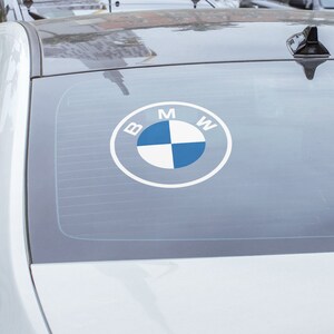 BMW Logo Vinyl Decals Set of 6 Small Stickers for Car Phone Dashboard ...