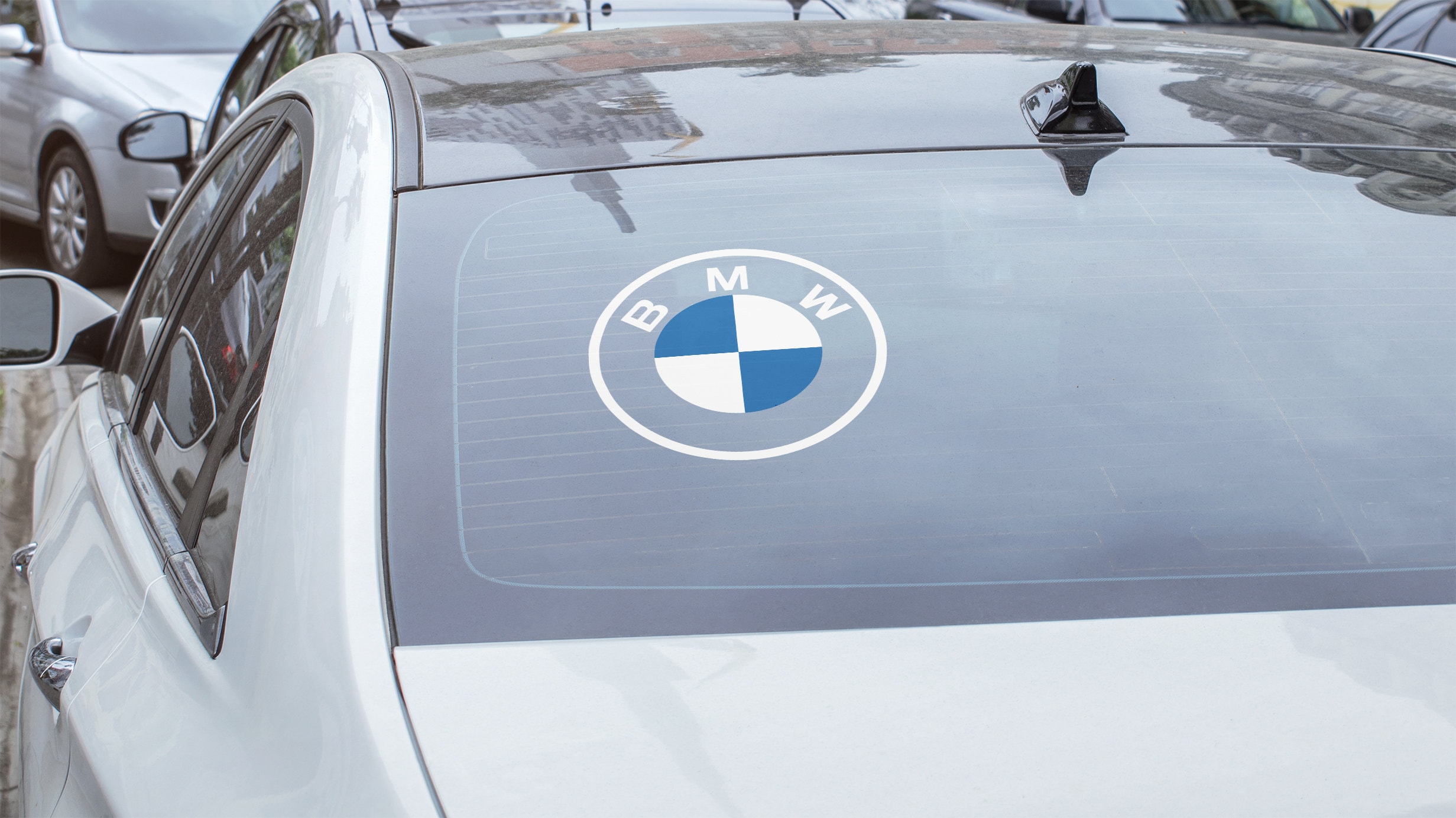 BMW Logo Vinyl Decals Set of 6 Small Stickers for Car Phone Dashboard ...