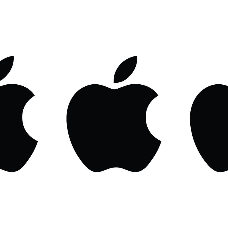 Apple Logo Stickers - Etsy