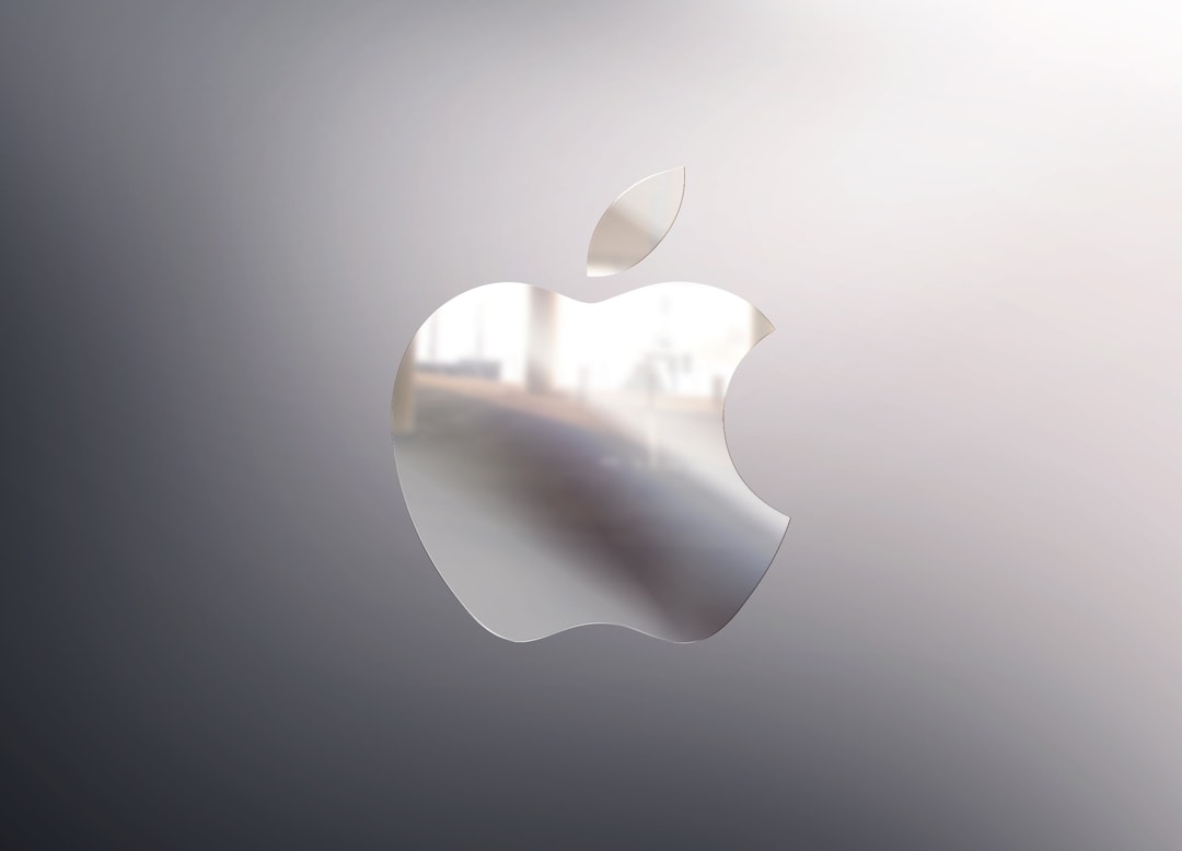 Mirror Gold & Silver Apple Logo Vinyl Decals - Set of 6 - Etsy