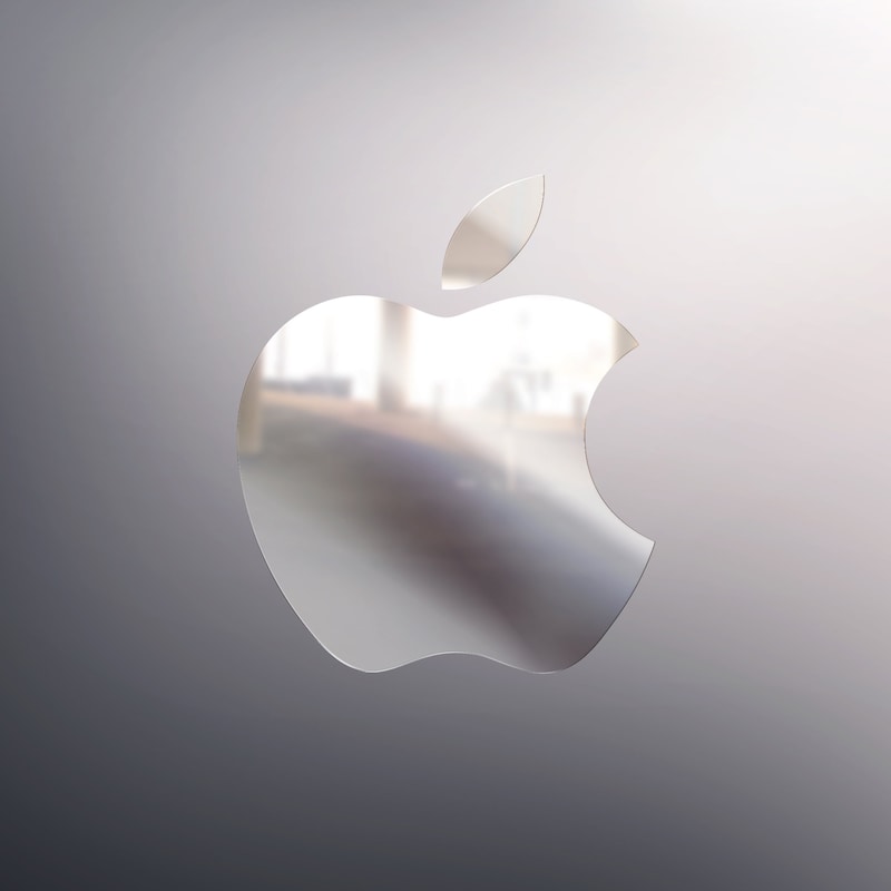 Apple Logo Stickers - Etsy