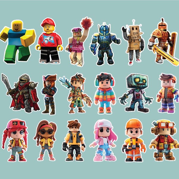 Diesel N' Steel Roblox Stickers - Etsy Canada