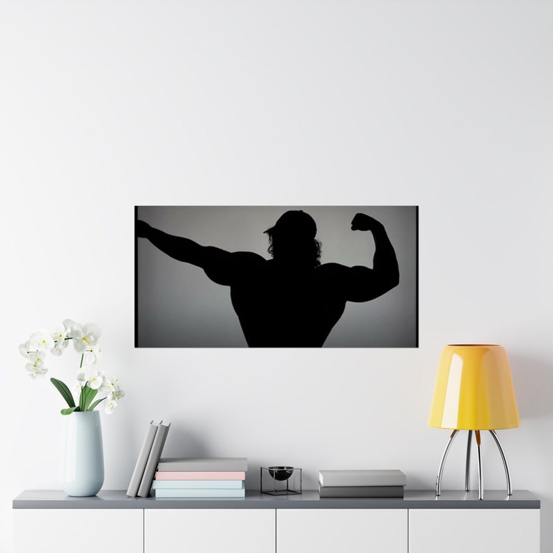 Sam Sulek Black and White Poster | Modern Bodybuilding | Premium ...