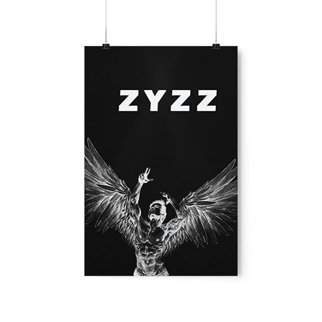 Zyzz Black and White Poster Premium Quality Bodybuilding - Etsy