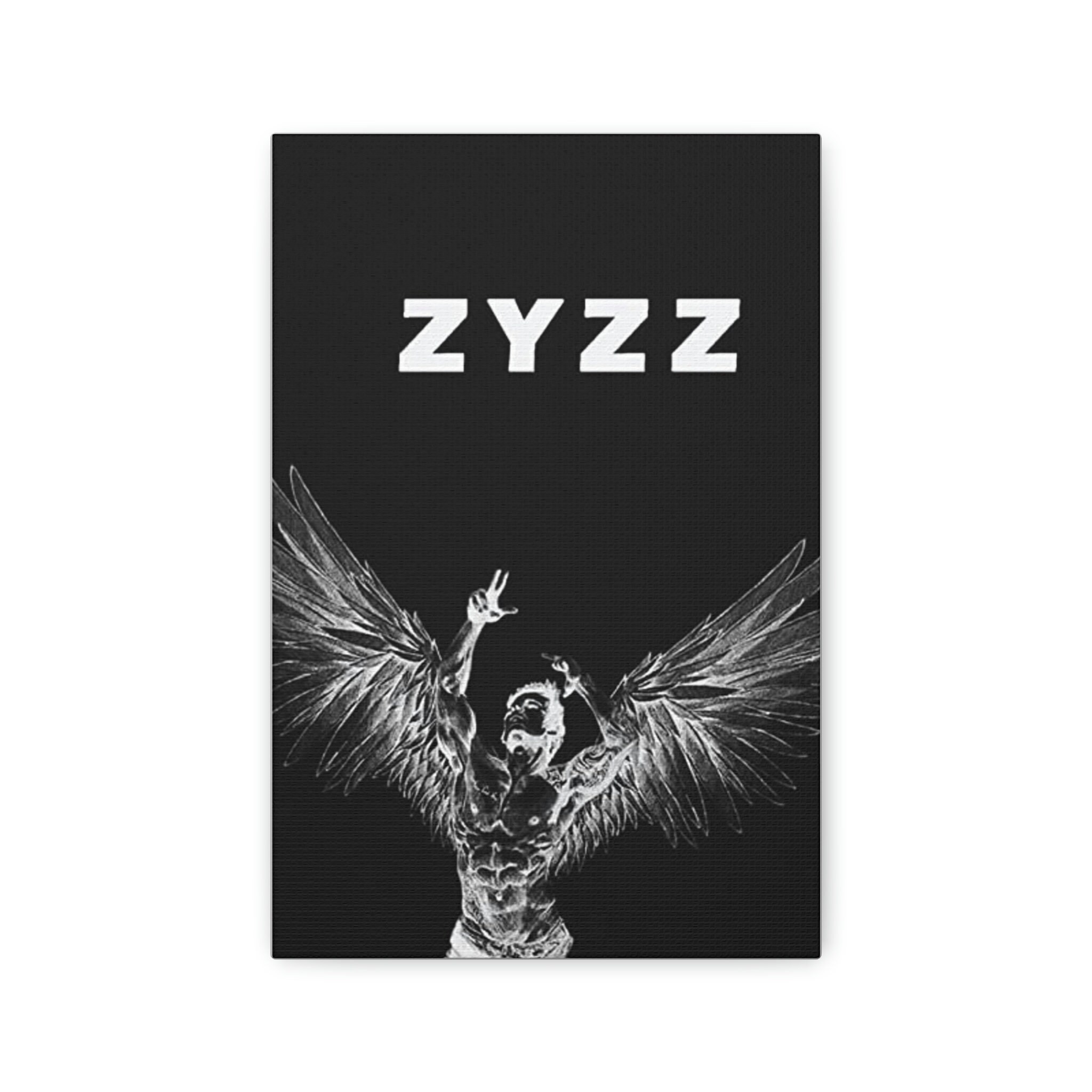 Zyzz Black and White Canvas Poster | Premium Quality Bodybuilding ...
