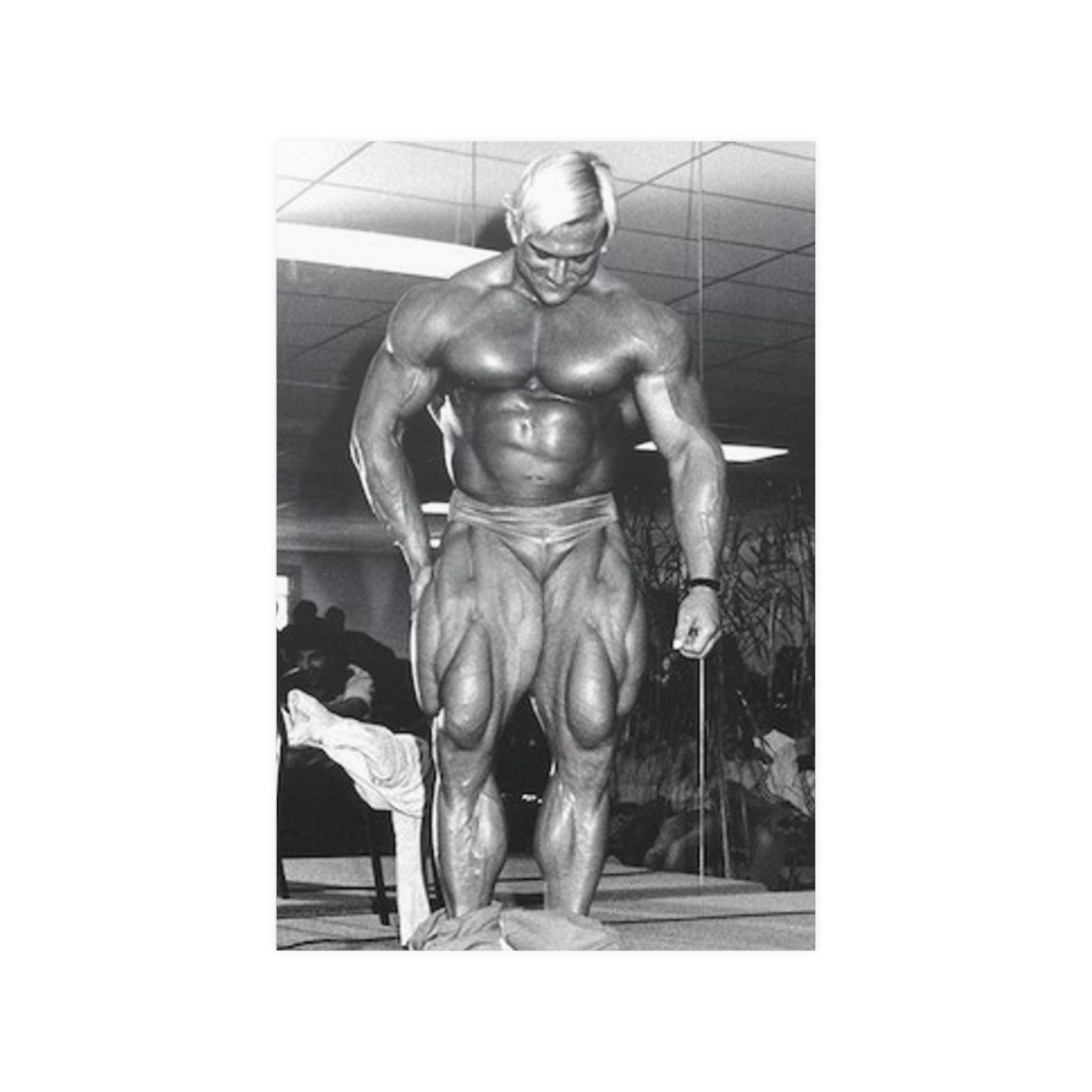 Tom Platz Premium Black and White Poster | the Golden Eagle | Premium ...