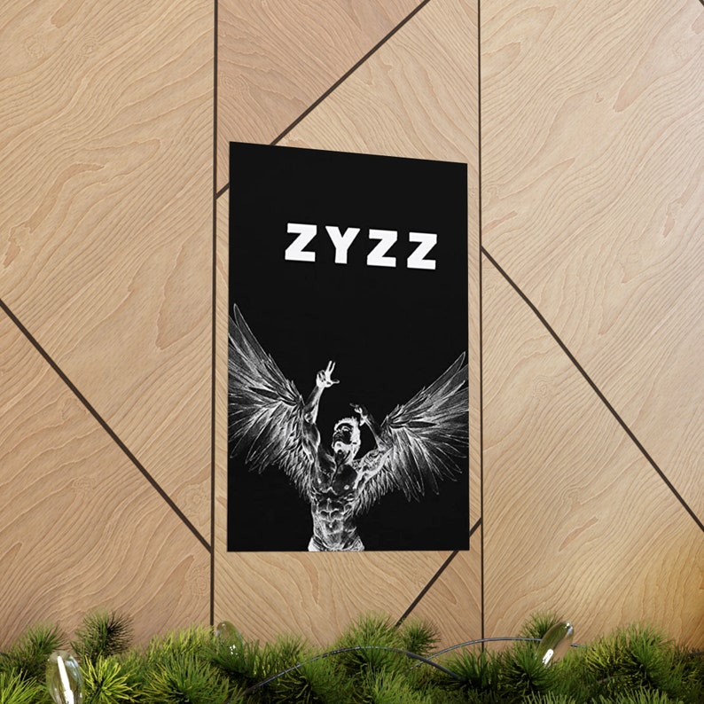 Zyzz Black and White Poster | Premium Quality Bodybuilding Poster | - Etsy