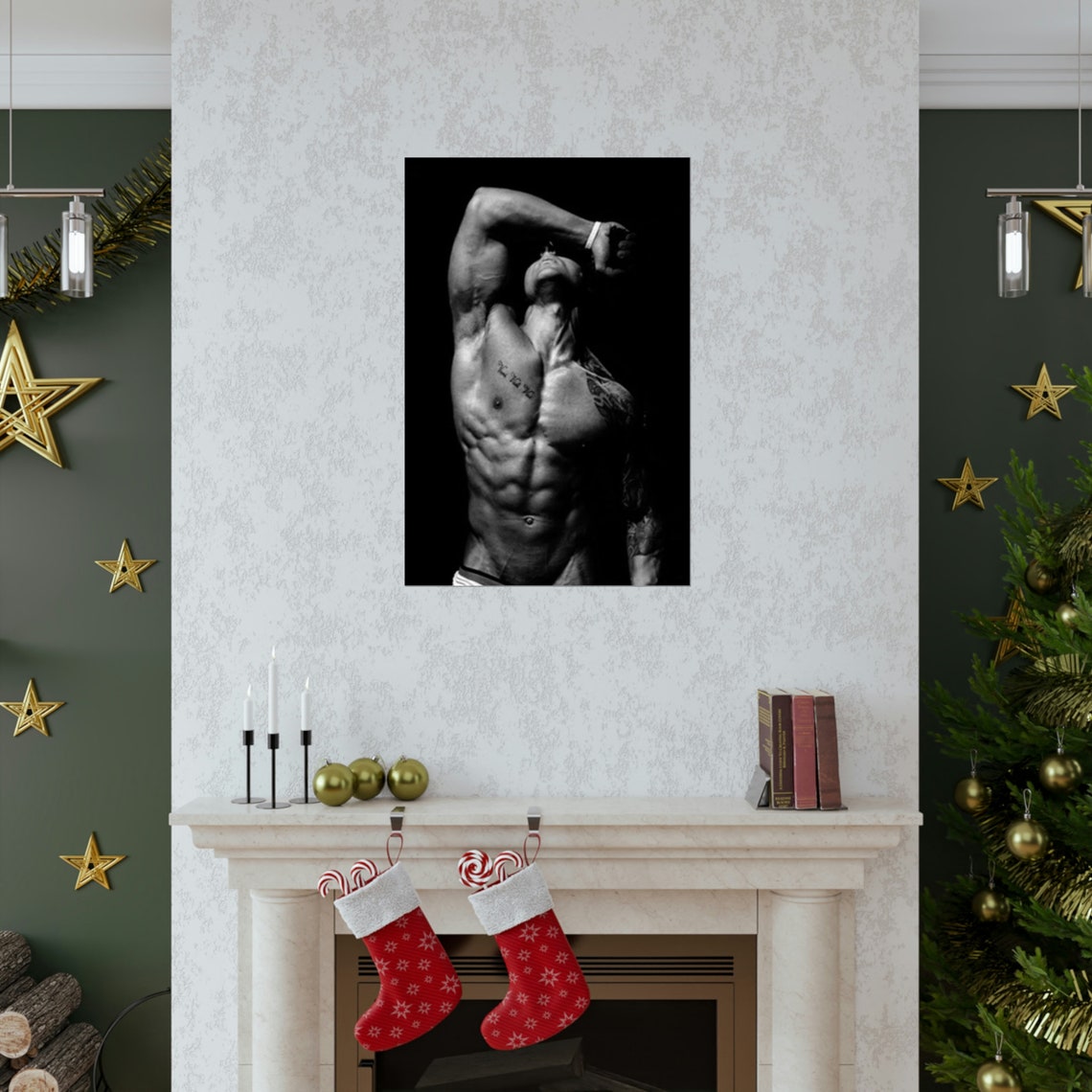 Zyzz Black and White Poster Premium Quality Poster Bodybuilder Poster ...