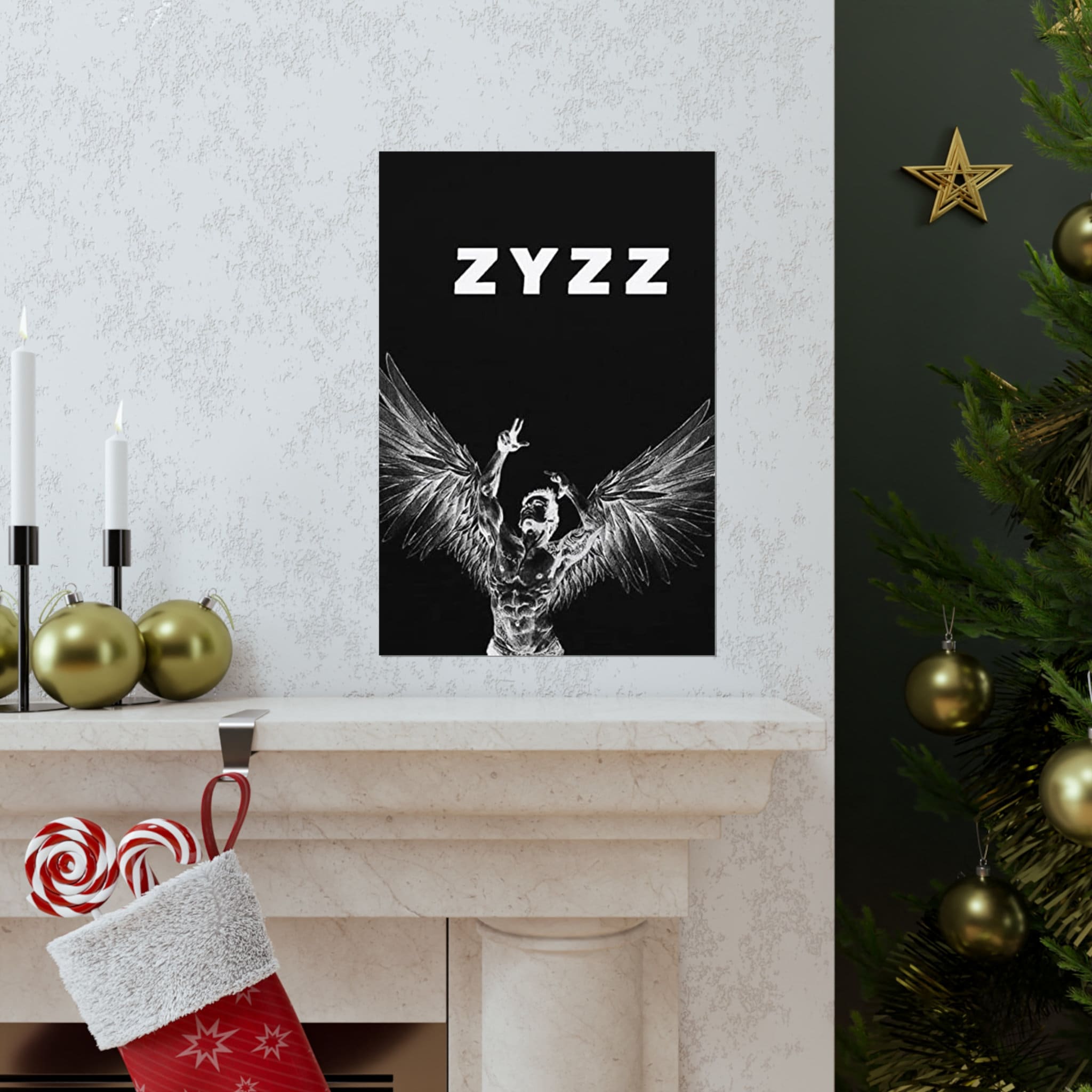 Zyzz Black and White Poster Premium Quality Bodybuilding Poster - Etsy