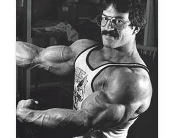 Mike Mentzer and Tom Platz Premium Black and White Poster the Golden ...