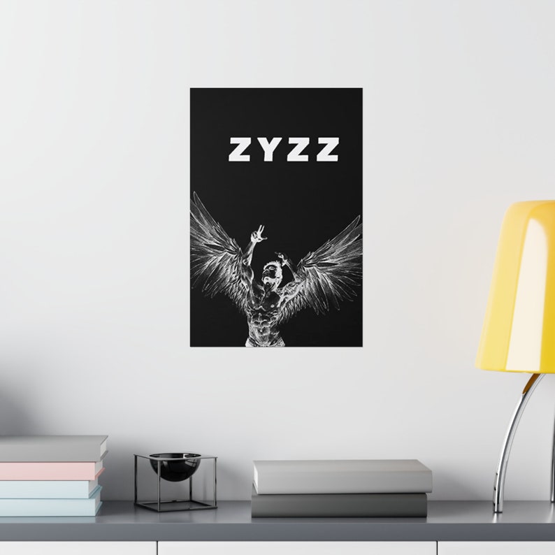Zyzz Black and White Poster Premium Quality Bodybuilding Poster - Etsy