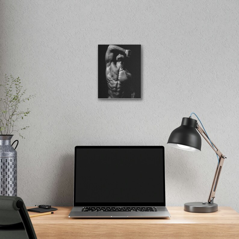 Zyzz Black and White Canvas Poster Premium Quality Canvas - Etsy Australia