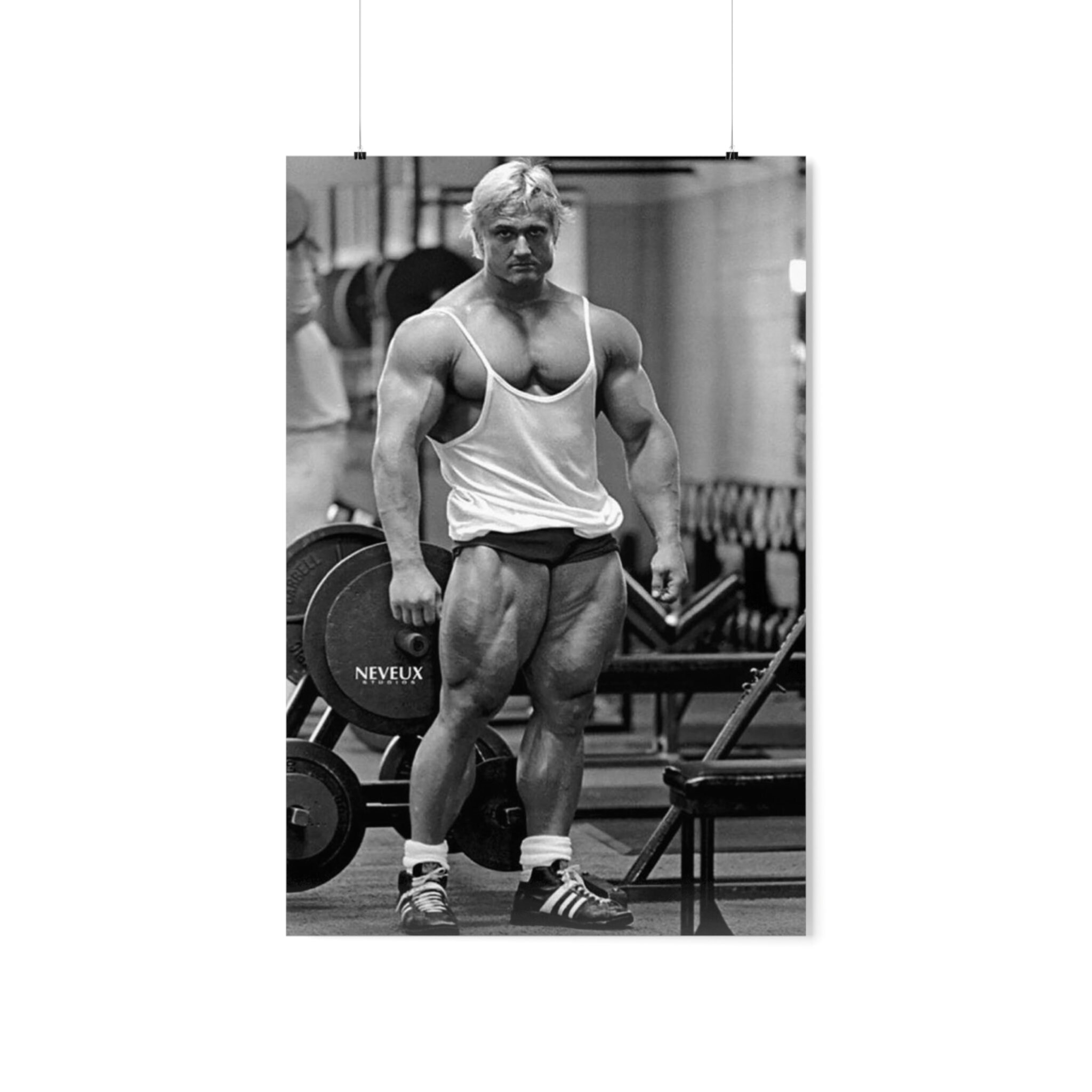 Tom Platz Premium Black and White Poster the Golden Eagle Premium ...